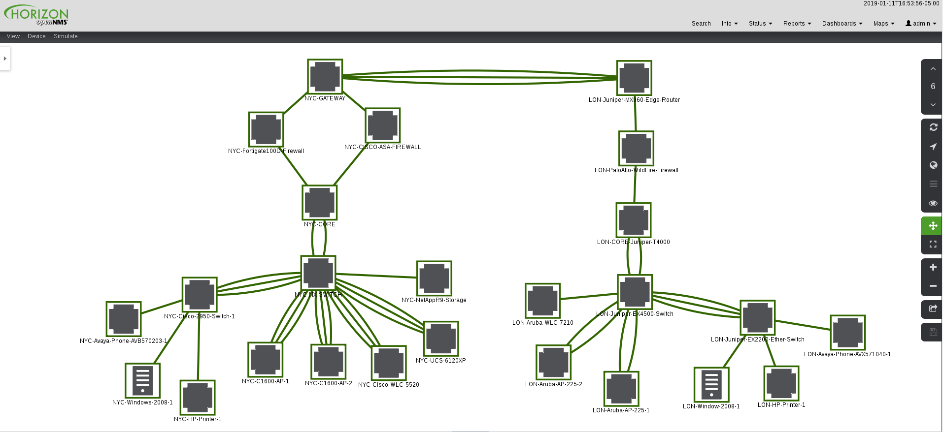 Network Simulation to test SNMP, IOS & the Internet of Things
